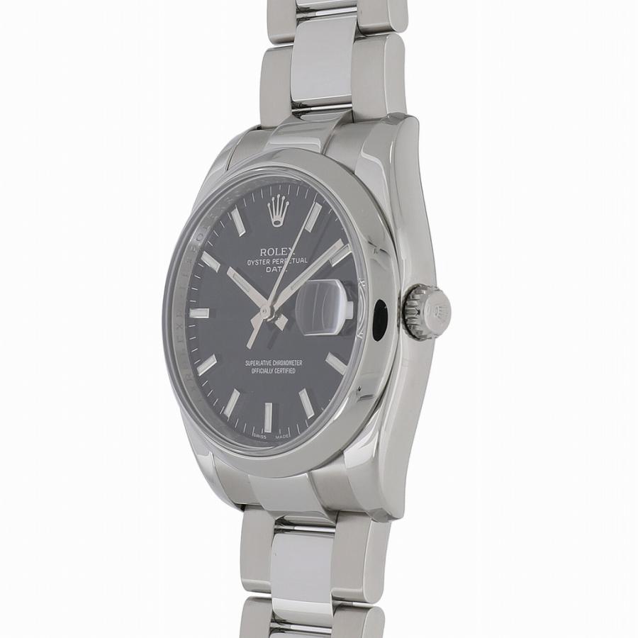 ROLEX [中古]ロレックス オイスターパーペチュアル デイト 115200 M番 ブラック メンズ 送料無料 腕時計 : れんず ヤフー ...