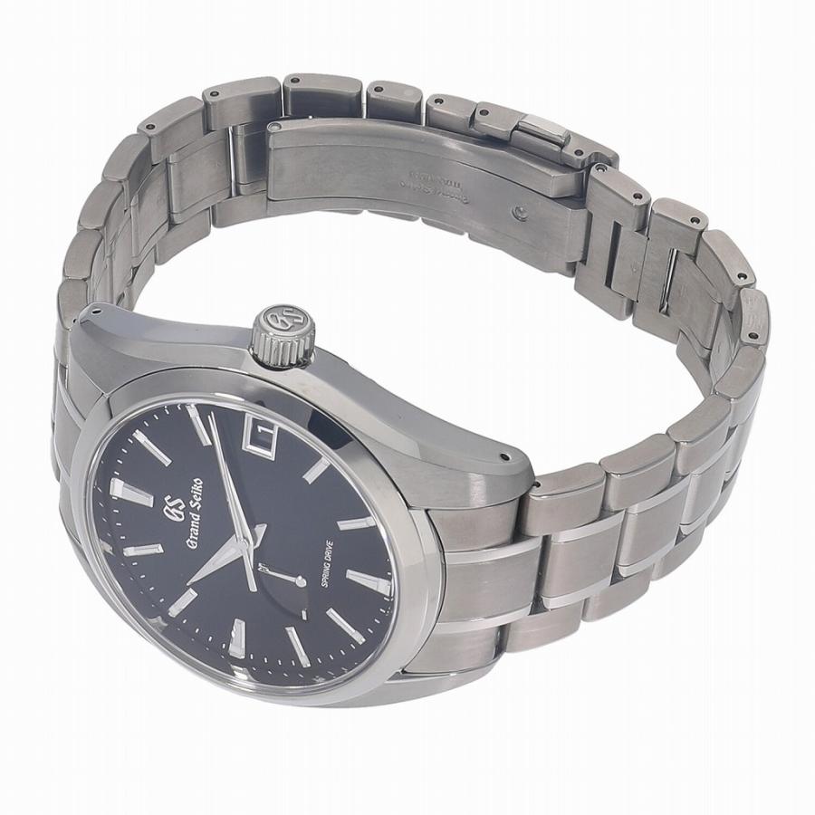 Grand Seiko セイコー グランドセイコー ヘリテージコレクション スプリングドライブ パワーリザーブ マスターショップ限定 ブラック ...