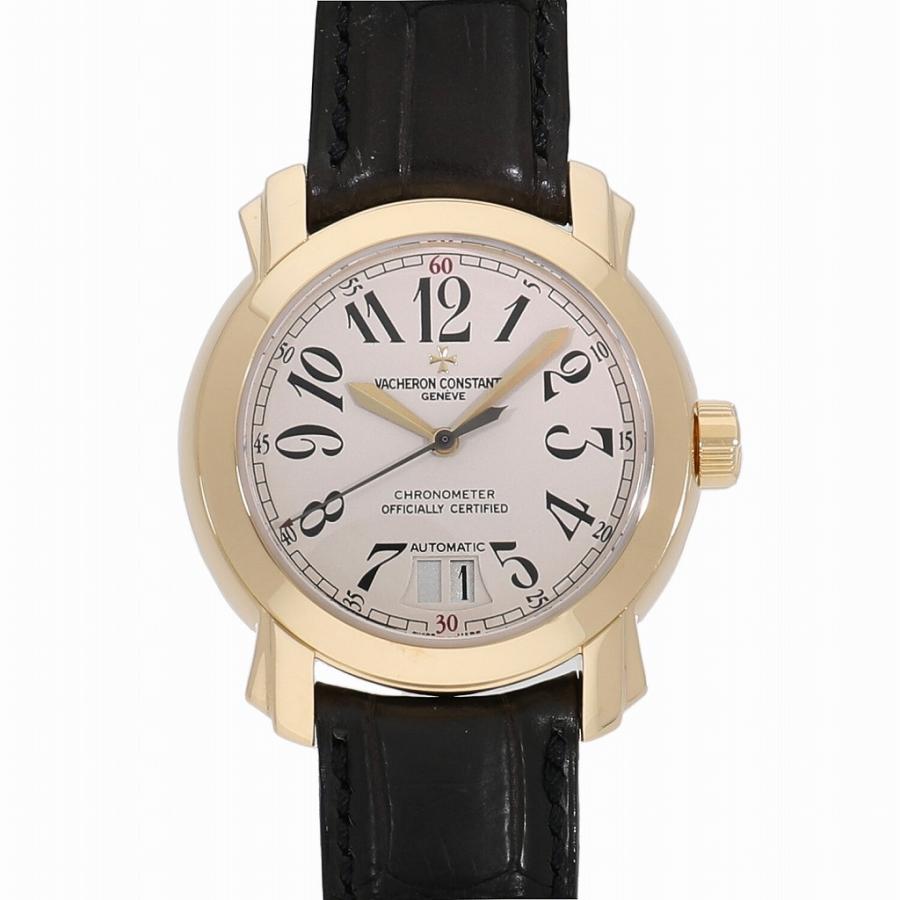 ヴァシュロンコンスタンタン マルタ ラージカレンダー ホワイト 42015/000J-8904 メンズ 中古 送料無料 腕時計 : v6343 ...