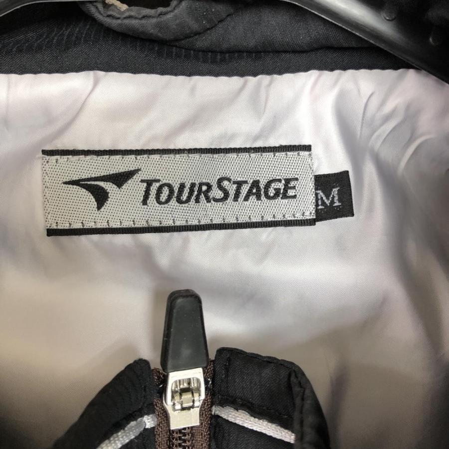 TOURSTAGE ツアーステージ 半袖中綿ジャケット 黒×ブラウン メンズ M ゴルフウェア : レオナード - 通販 - Yahoo!ショッピング
