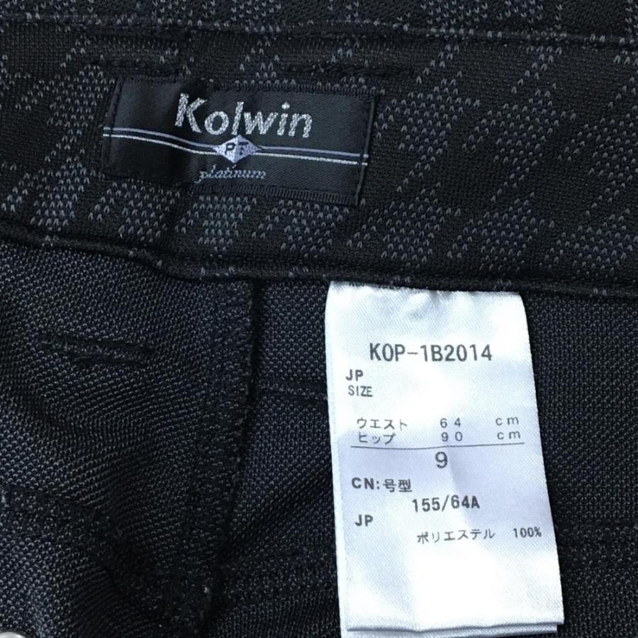 60%OFF価格／Kolwin コルウィン パンツ 黒×グレー 千鳥格子柄 レディース 9 ゴルフウェア :1-240001050982:レオナード - 通販 - Yahoo!ショッピング