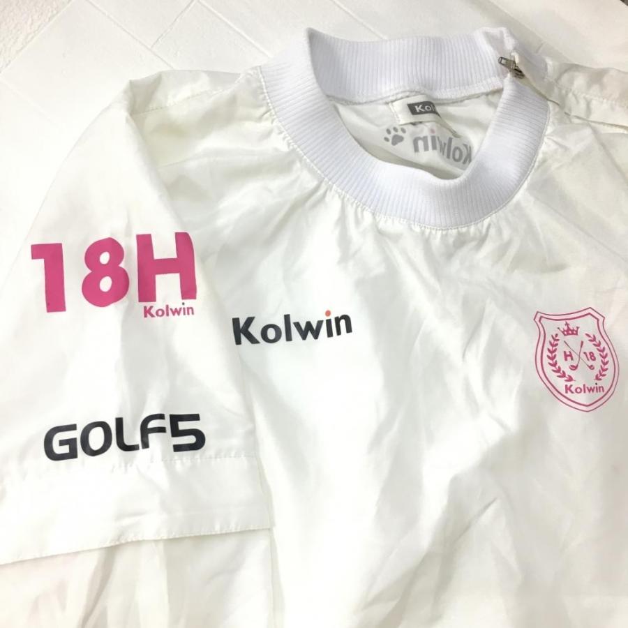 Kolwin コルウィン スニード 白 2WAY袖着脱可 肩・サイドジップ レディース M ゴルフウェア Kolwin／70%OFF価格 : レオナード - 通販 - Yahoo!ショッピング