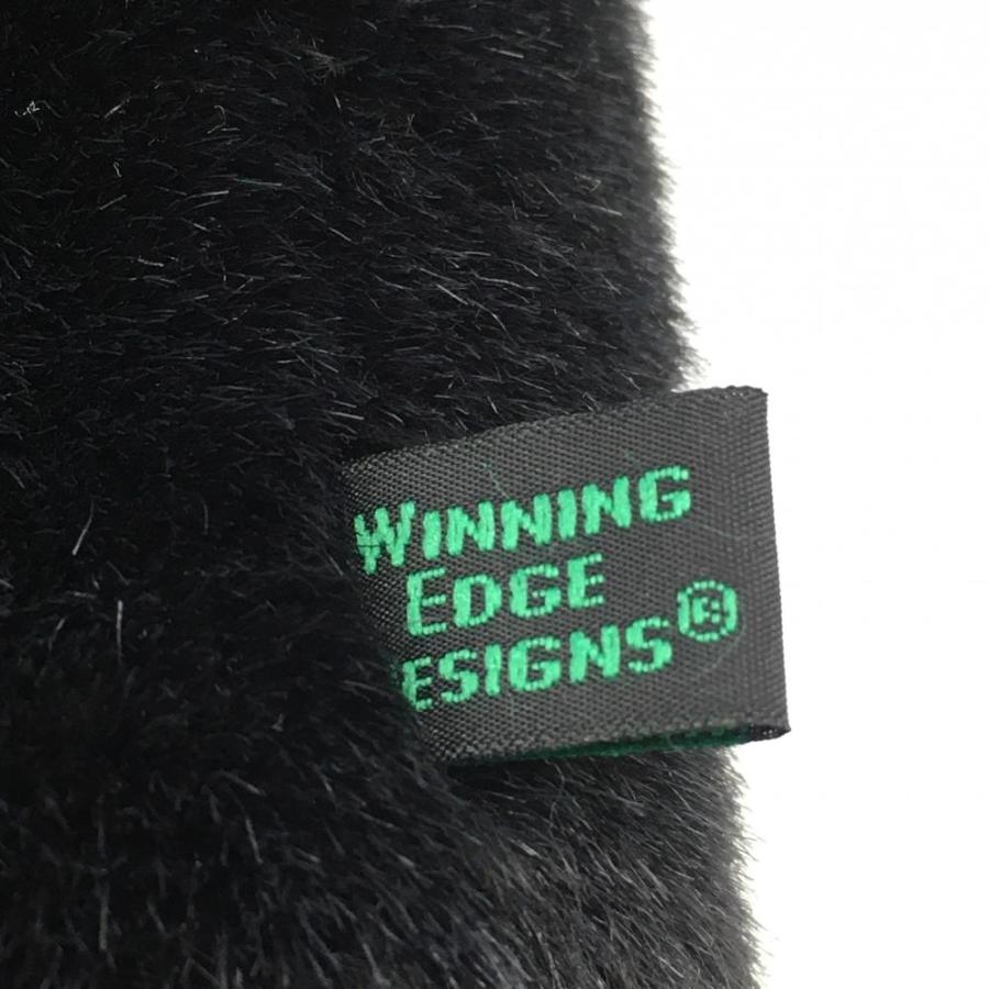 30%OFF価格／WINNING EDGE DESIGNS WINNING ヘッドカバー 黒 FW 水牛 ぬいぐるみ ゴルフ : レオナード ...