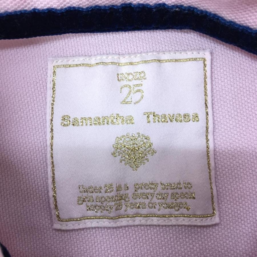Samantha Thavasa サマンサタバサ アンダー25 半袖ポロシャツ Samantha Thavasa サマンサタバサ アンダー25 半袖ポロシャツ