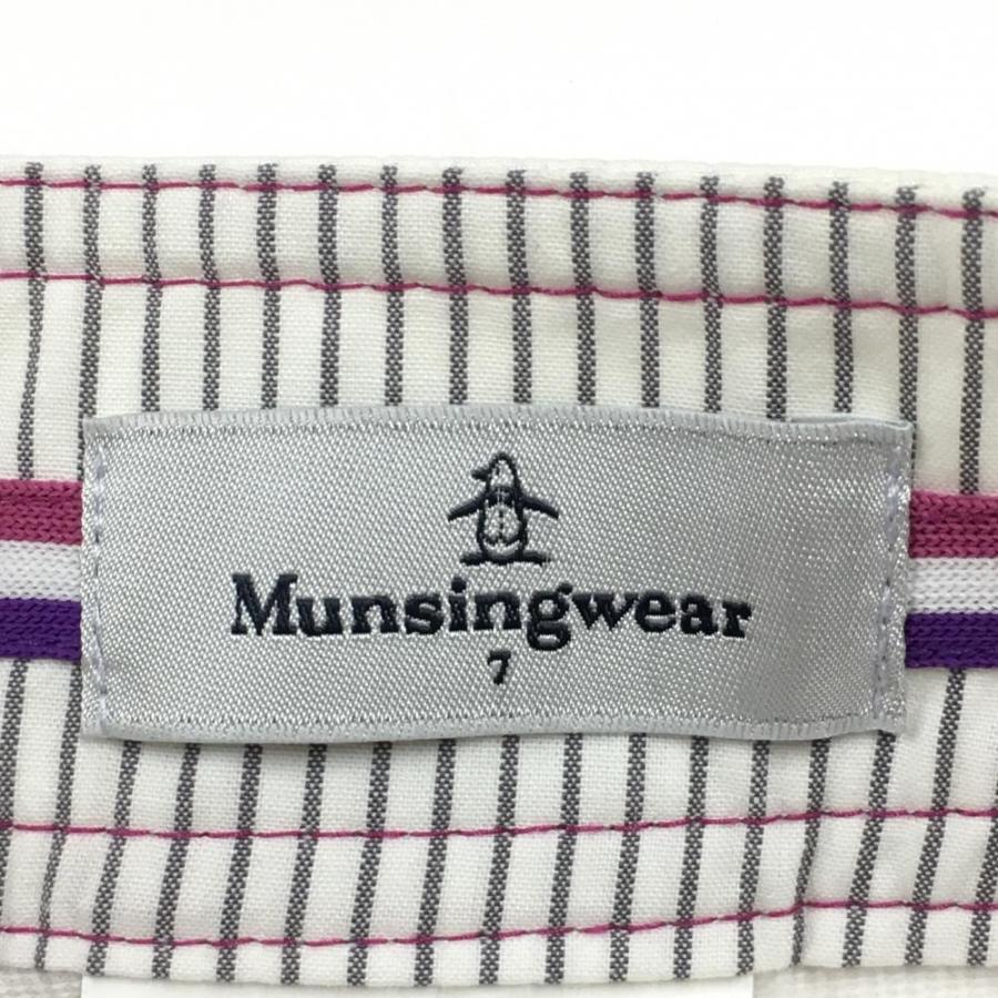 マンシングウェア ショートパンツ 白×パープル ステッチ レディース 7 ゴルフウェア Munsingwear／70%OFF価格 :1-240001087837:レオナード - 通販 ...
