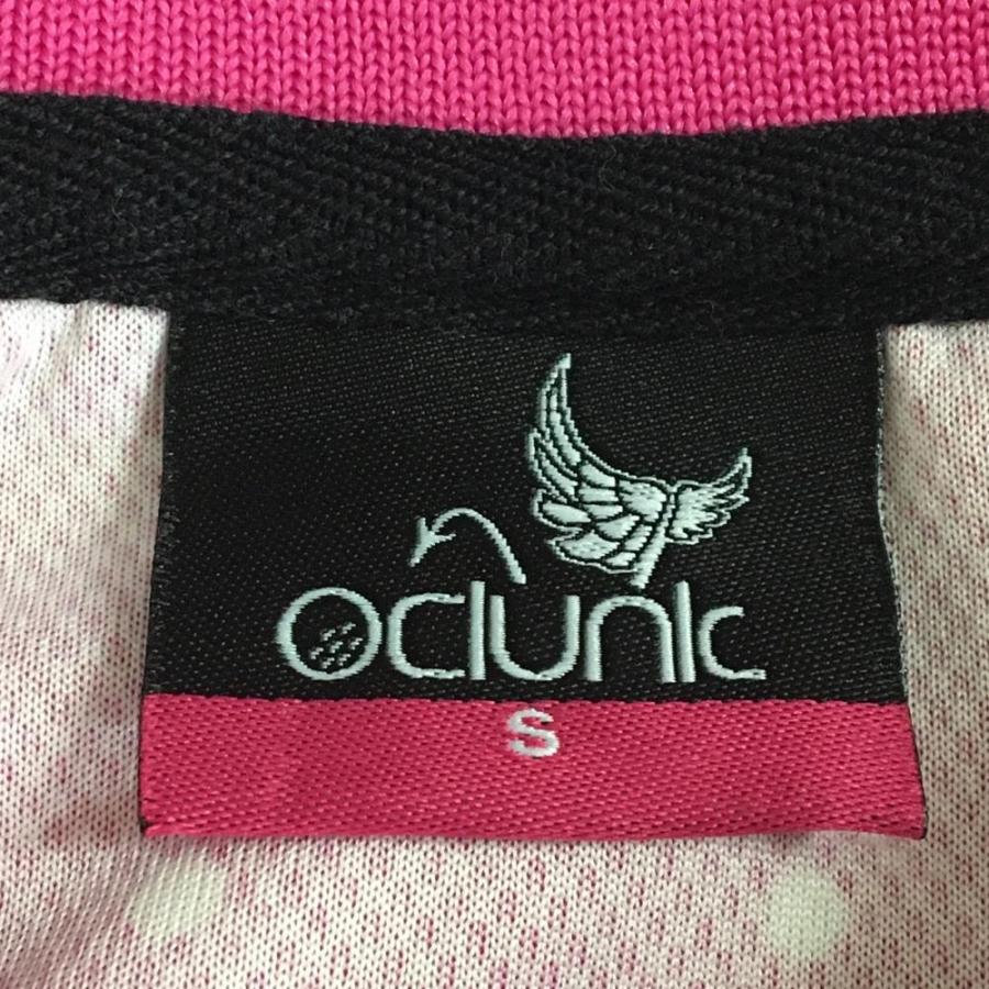 CLUNK（クランク） 半袖ポロワンピース ピンク×白 ドット レディース S ゴルフウェア CLUNK／75%OFF価格 : レオナード ...