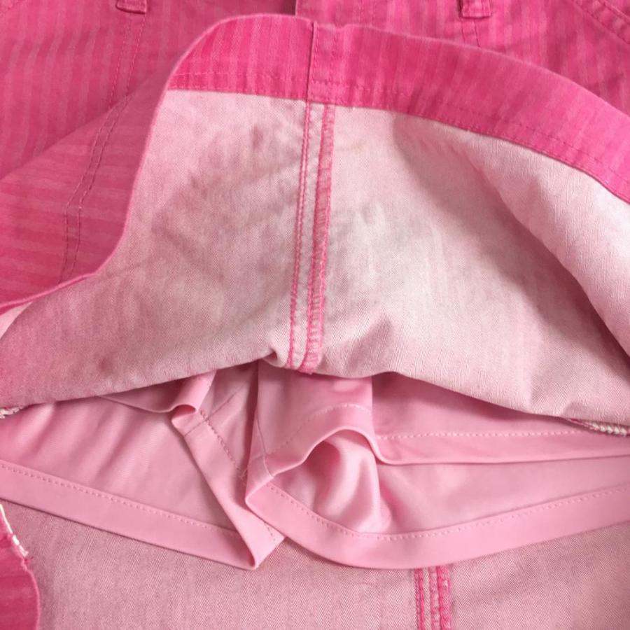 Kolwin コルウィン スカート ピンク ストライプ柄 レディース 7 ゴルフウェア Kolwin／SALE価格 : レオナード - 通販 - Yahoo!ショッピング