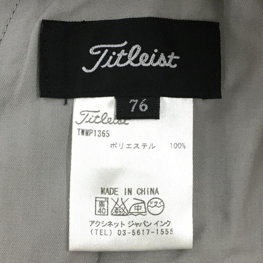 Titleist タイトリスト パンツ グレー×白 シンプル メンズ 76(M Titleist タイトリスト パンツ グレー×白 シンプル メンズ 76(M