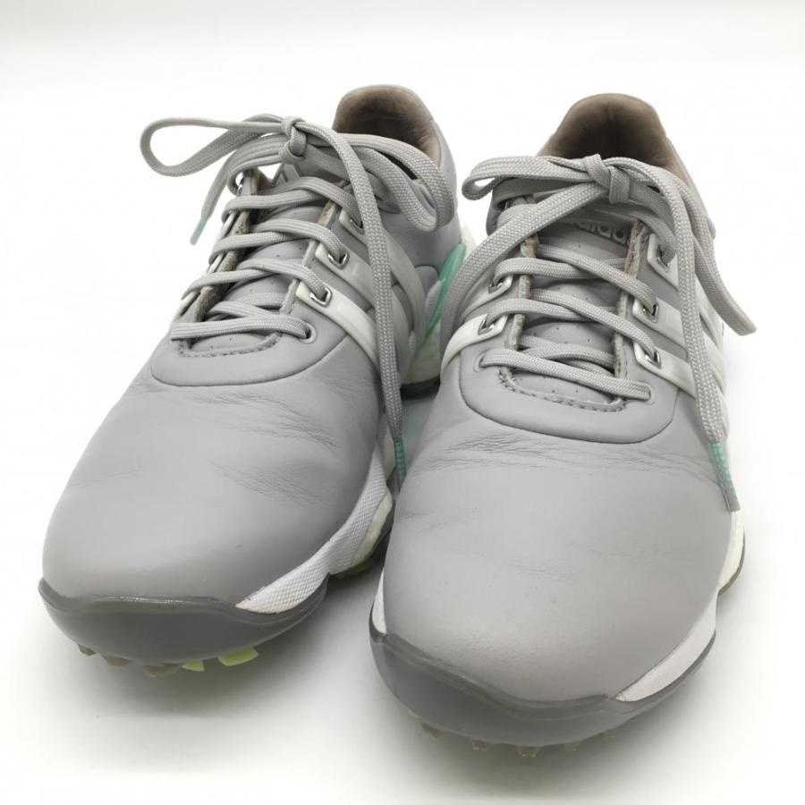 adidas アディダス ゴルフシューズ グレー×白 EVN791001 TOUR360 レディース 23.0 ゴルフウェア 2021年モデル ...