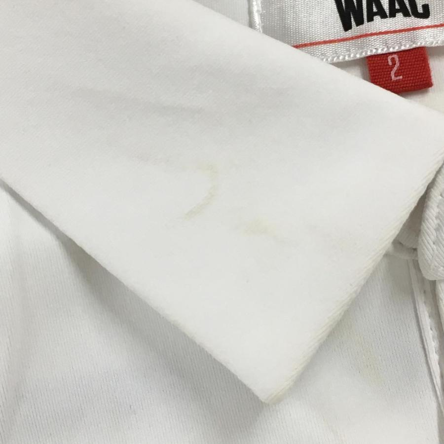 ワック 半袖ポロシャツ 白 ストレッチ ロゴプリント メンズ 2(L) ゴルフウェア WAAC : レオナード - 通販 - Yahoo!ショッピング