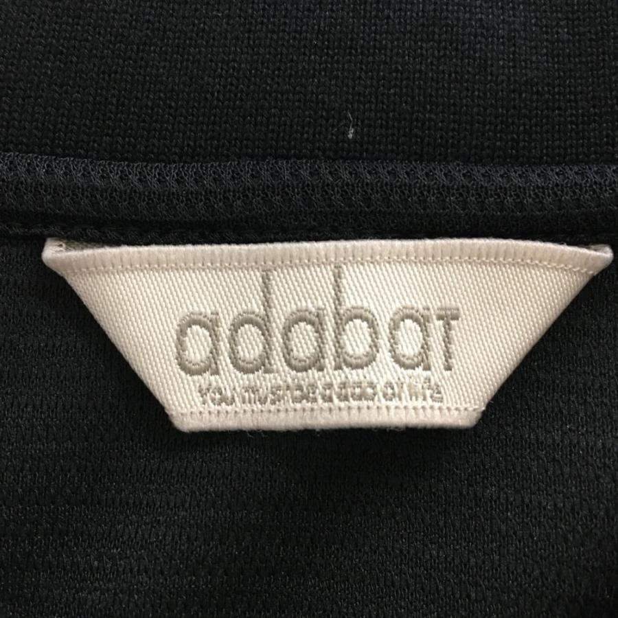 【美品】アダバット 半袖ポロシャツ 黒 バック刺しゅう 胸ポケット刺しゅう メンズ 50(XL) ゴルフウェア adabat／40%OFF価格 : レオナード - 通販 - Yahoo!ショッピング