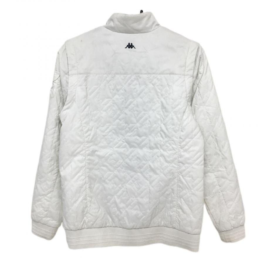 Kappa カッパ 2WAY中綿ジャケット 白 千鳥ステッチ 袖着脱可 レディース L ゴルフウェア Kappa／70%OFF価格 : レオナード - 通販 - Yahoo!ショッピング