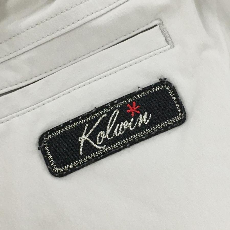 【超美品】コルウィン ストレッチパンツ グレー 無地 ウエスト一部ゴム 調整紐 レディース L ゴルフウェア Kolwin／30%OFF価格 : レオナード - 通販 - Yahoo!ショッピング