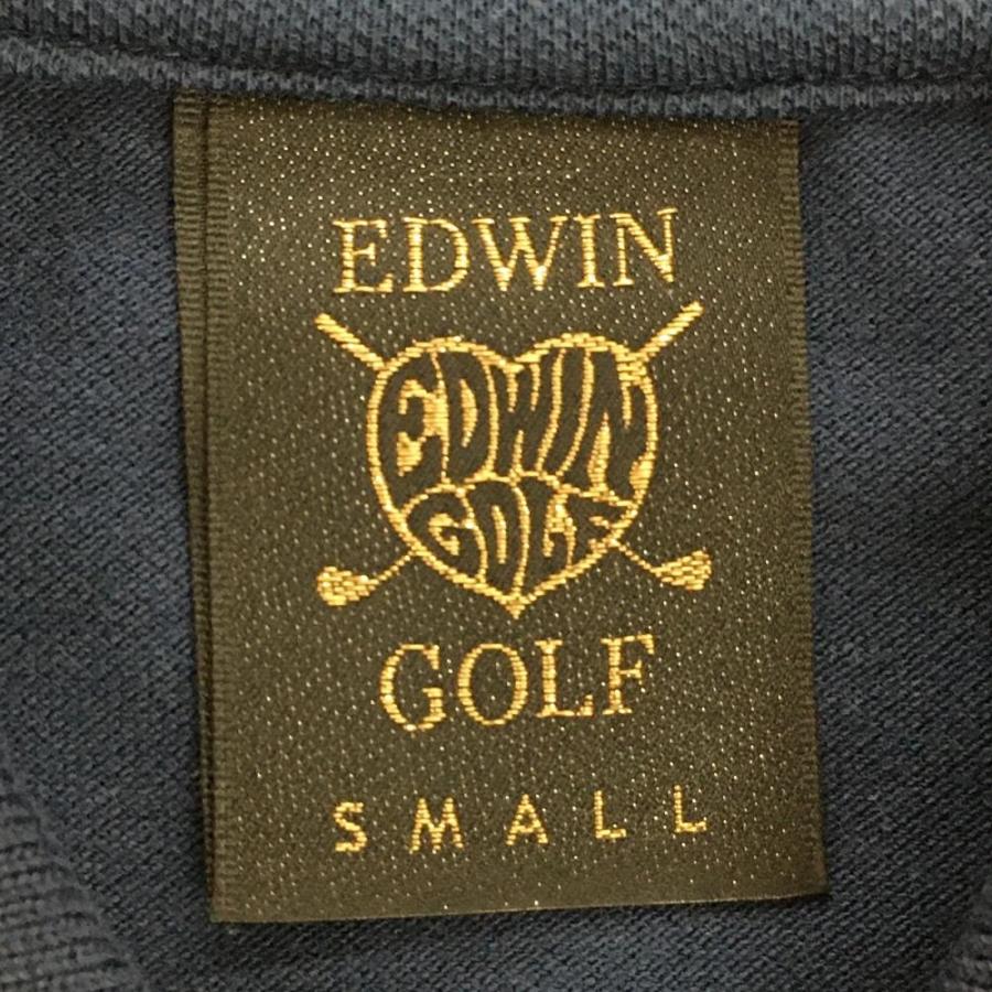 EDWIN エドウィン 半袖ポロシャツ ネイビー 一部ユニオンジャック レディース SMALL ゴルフウェア GOLF／55%OFF価格 : レオナード - 通販 - Yahoo!ショッピング