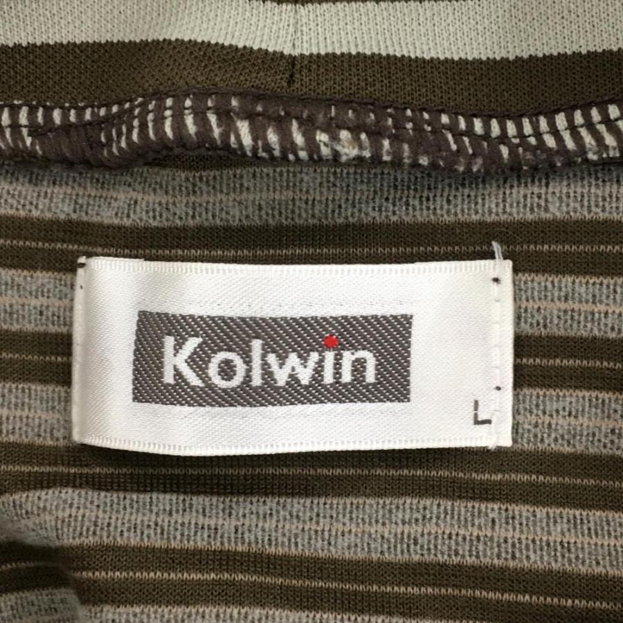 【美品】コルウィン 長袖ハイネックシャツ ブラウン×ライトグレー ボーダー レディース L ゴルフウェア Kolwin :1-240001128695:レオナード - 通販 - Yahoo ...