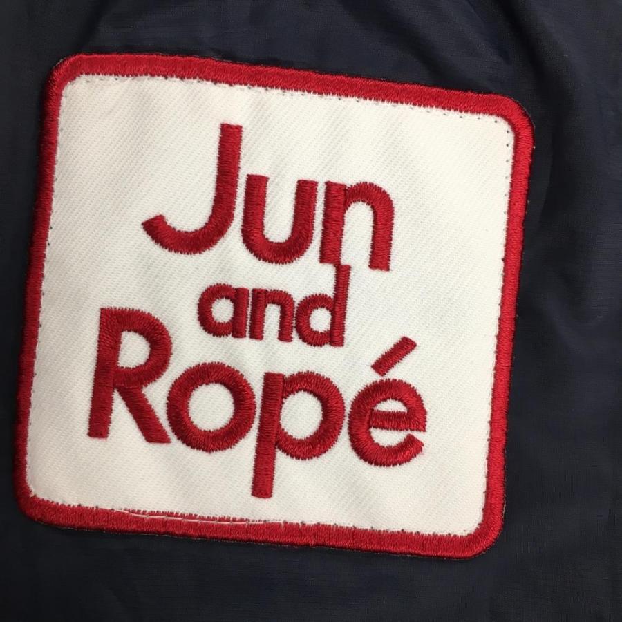 ジュンアンドロペ 2WAYジャケット ネイビー×白 ジップパーカー 袖着脱可 レディース M ゴルフウェア JUN＆ROPE : レオナード - 通販 - Yahoo!ショッピング