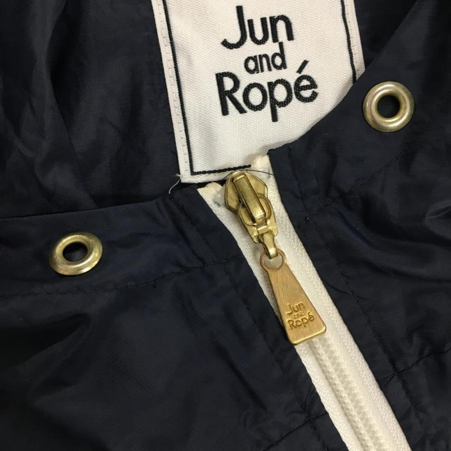 ジュンアンドロペ 2WAYジャケット ネイビー×白 ジップパーカー 袖着脱可 レディース M ゴルフウェア JUN＆ROPE : レオナード - 通販 - Yahoo!ショッピング