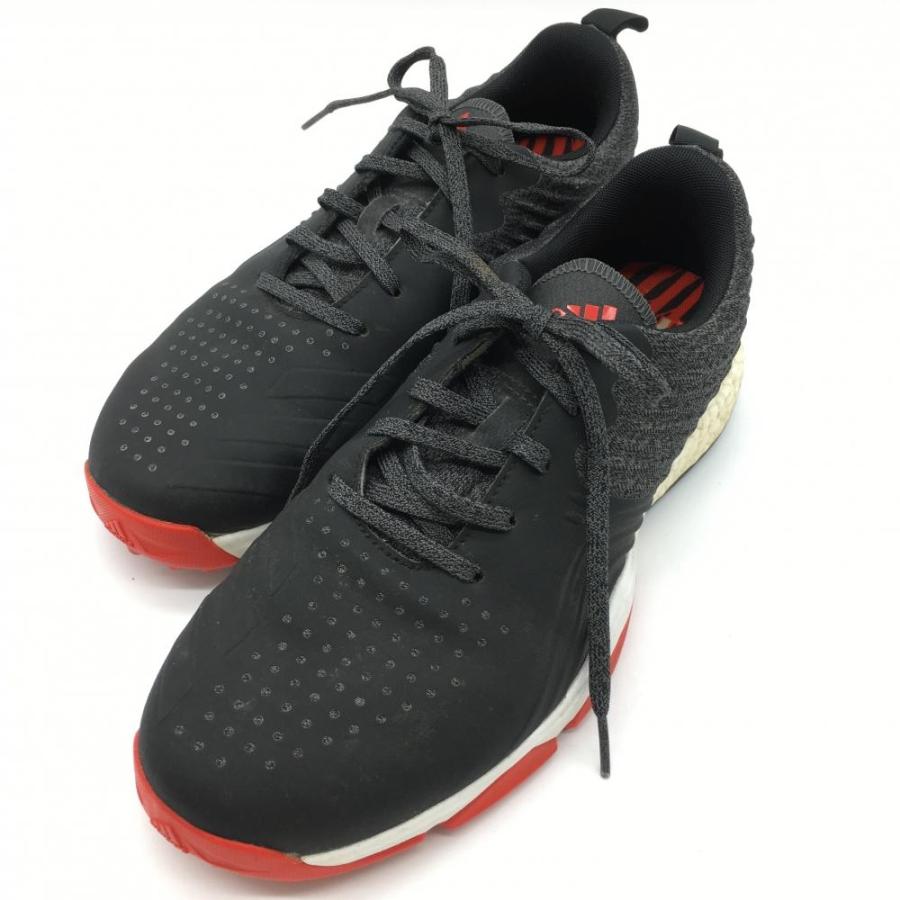 【美品】アディダス ゴルフシューズ 黒×杢グレー EVN791001 メンズ 26.0 ゴルフウェア adidas : レオナード - 通販 ...