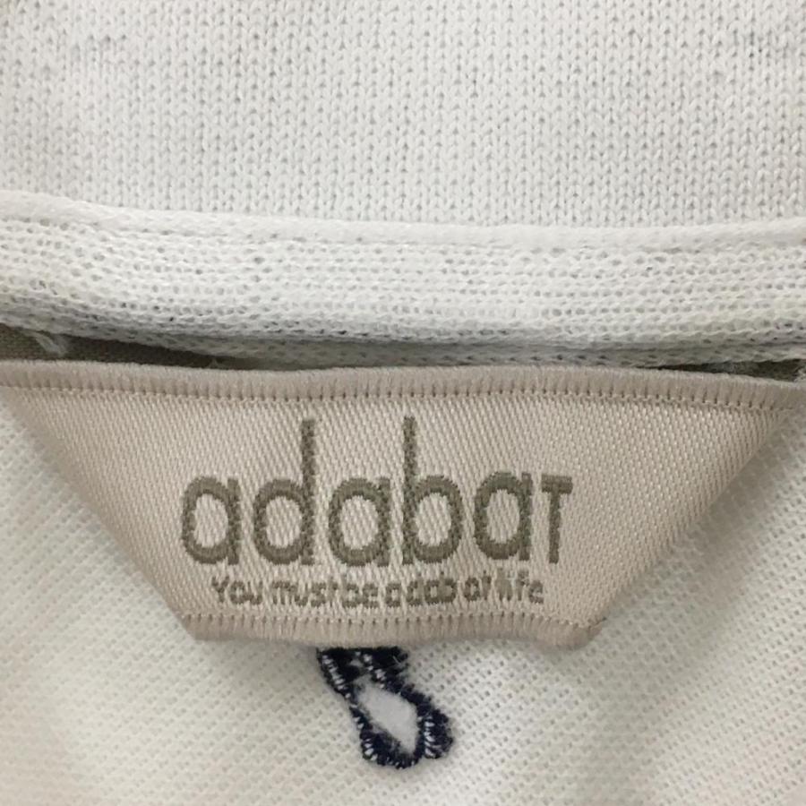 【美品】アダバット 半袖ポロシャツ 白×ネイビー 刺しゅう総柄 メンズ 46(M) ゴルフウェア adabat／40%OFF価格 : 1-240001133814 : レオナード - 通販 ...