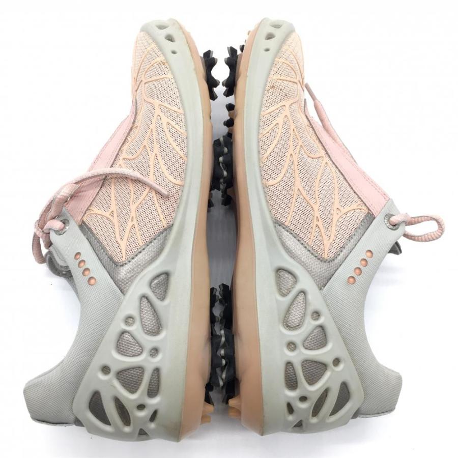 【美品】エコー ゴルフシューズ ピンク×ライトグレー HYDROMAX 紐靴 レディース 38（24.0相当） ゴルフウェア ecco／25%OFF価格 : レオナード - 通販 ...