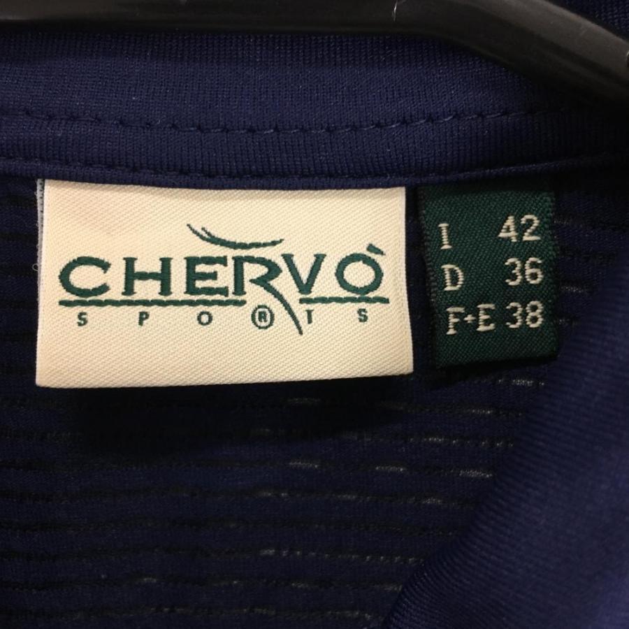 CHERVO シェルボ 半袖ポロシャツ ネイビー 背面上部メッシュ SUNBLOCK レディース S ゴルフウェア CHERVO（美品）／SALE価格 : レオナード - 通販 - Yahoo ...