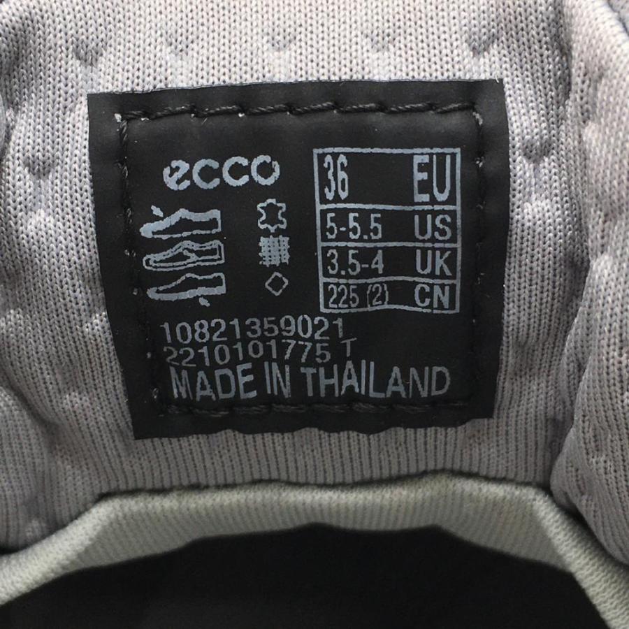 エコー ゴルフシューズ 白×グレー BIOM H4 10821359021 BOA GORE-TEX スパイクレス レディース EU36(23cm相当） ゴルフウェア ecco :1 ...