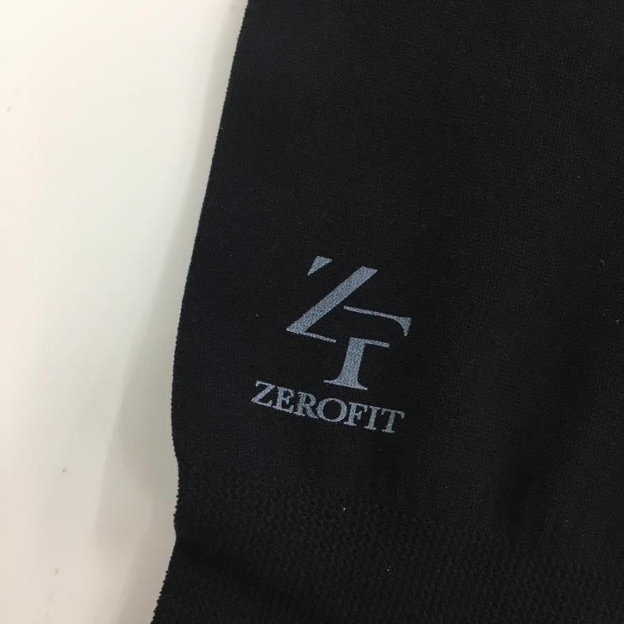 パームスアンドコー ハイネックインナーシャツ 黒×白 一部メッシュ ZEROFIT 袖ロゴ レディース XL ゴルフウェア PALMS＆CO.（超美品）／5%OFF価格 : レオナード ...