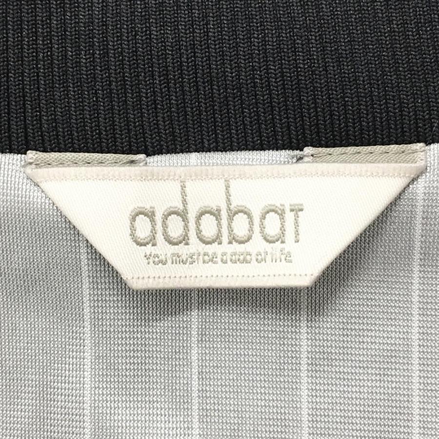 アダバット ブルゾン 黒×パープル 胸元ロゴ ハーフジップ 蓄熱裏地 レディース 38(M) ゴルフウェア adabat／SALE価格 : レオナード - 通販 - Yahoo!ショッピング