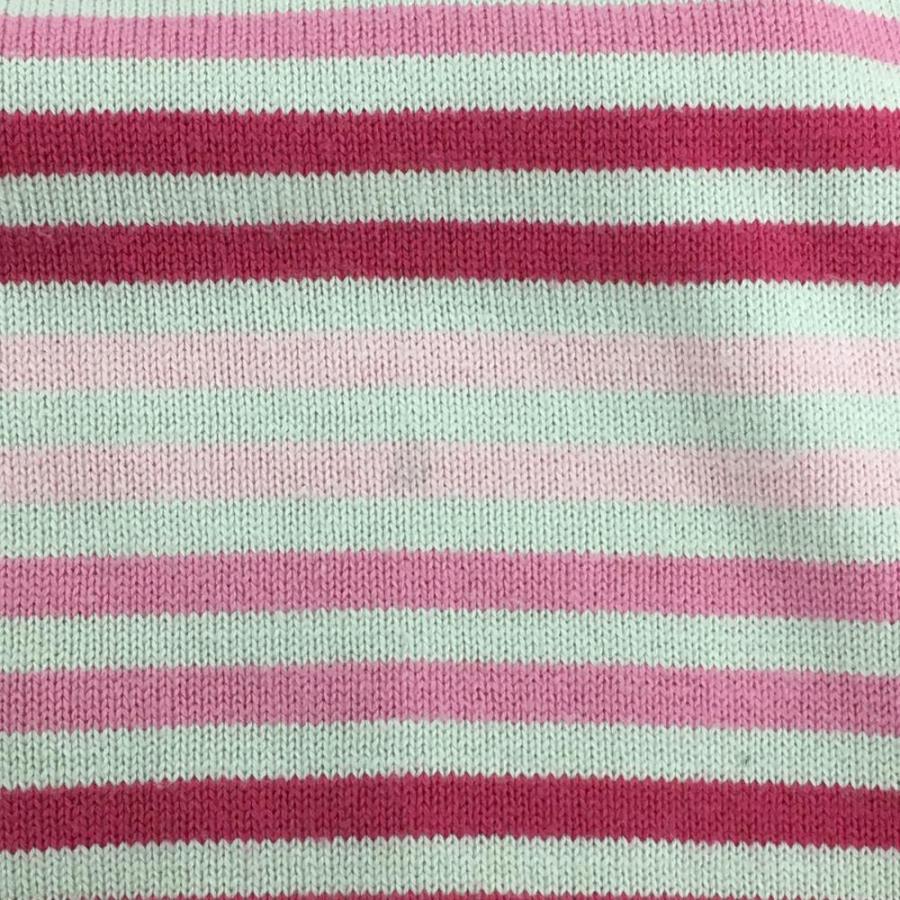 Kolwin コルウィン 半袖セーター ピンク×グレー ボーダー ロゴ刺しゅう レディース M ゴルフウェア Kolwin／50%OFF価格 : レオナード - 通販 - Yahoo!ショッピング