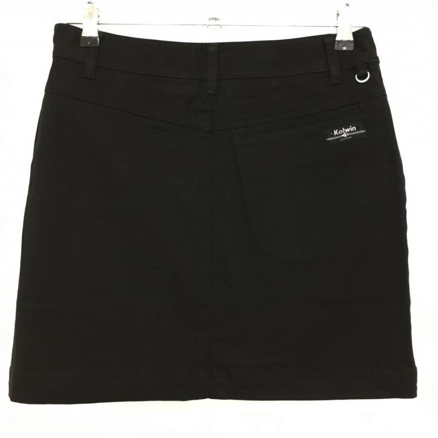 Kolwin コルウィン スカート 黒 一部レース レディース 9(M) ゴルフウェア Kolwin／50%OFF価格 : レオナード - 通販 - Yahoo!ショッピング