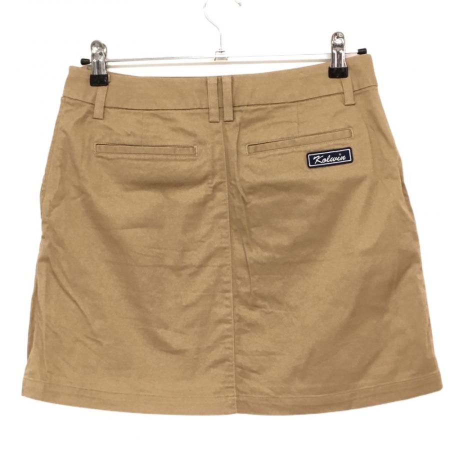 Kolwin コルウィン スカート ベージュ バックロゴワッペン レディース 11(L) ゴルフウェア Kolwin／SALE価格 : レオナード - 通販 - Yahoo!ショッピング