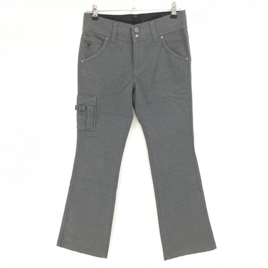 EDWIN GOLF 【超美品】エドウィンゴルフ パンツ グレー ティー装着可 レディース M ゴルフウェア : レオナード - 通販 - Yahoo!ショッピング