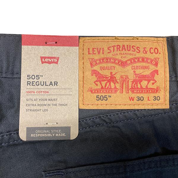 Levi's リーバイス 00505-0716 505 REGULAR STRAIGHT レギュラー ストレート ダークグレー : ReOrg ...