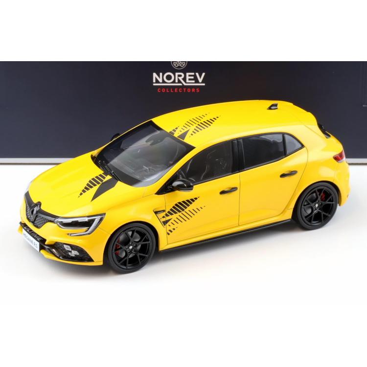訳アリ ノレブ 1/18 ルノー メガーヌ R.S. ウルティム 2023 イエローメタリック Norev Renault Megane RS ...