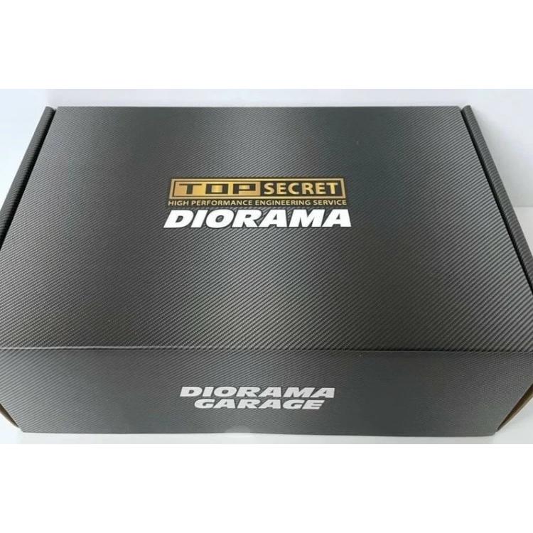 KKK MODEL 1/64 トップシークレット ジオラマ ガレージ TAS26 東京オートサロン 2026 限定 TOP SECRET ...