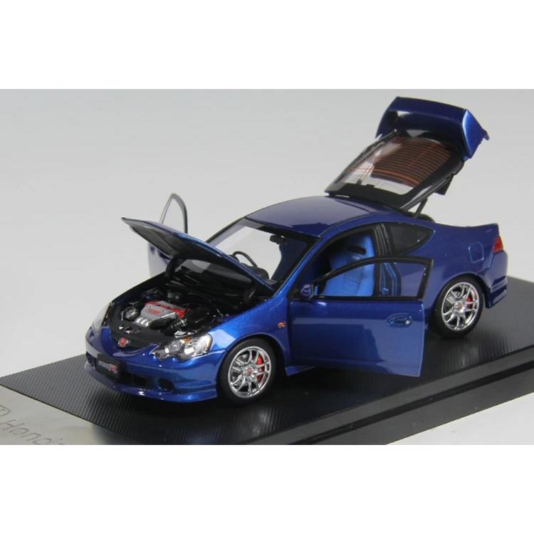 LCD Models 1/43 ホンダ インテグラ DC5 タイプR エターナルブルー 開閉 Honda INTEGRA TYPE R ...