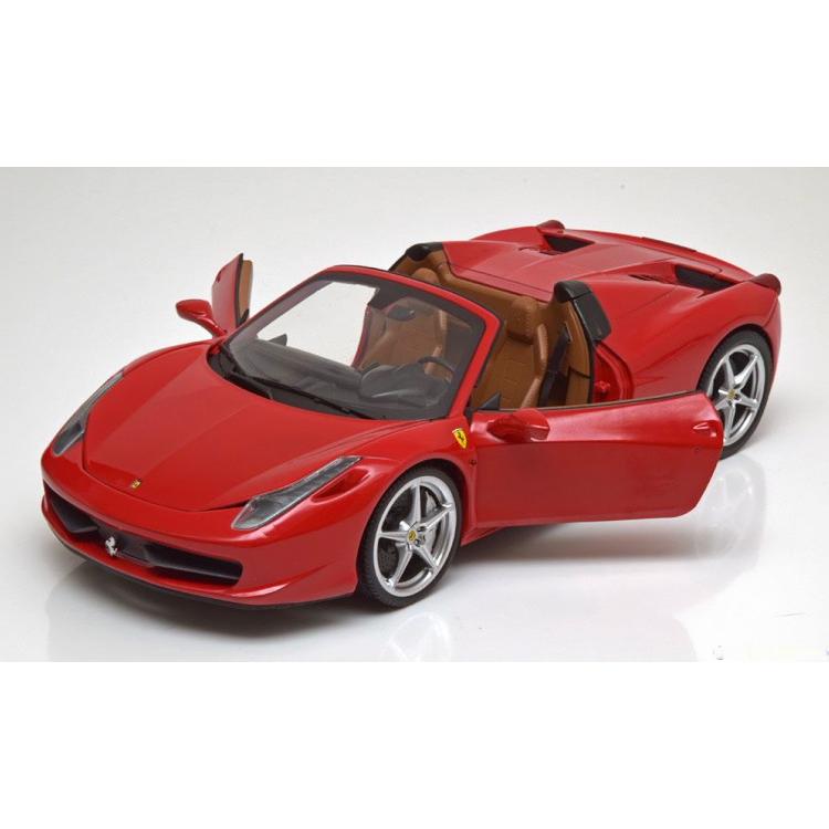ホットウィール 1/18 フェラーリ 458 イタリア スパイダー 2011 レッド : 寝具・インテリアのレオワイド - 通販 - Yahoo!ショッピング