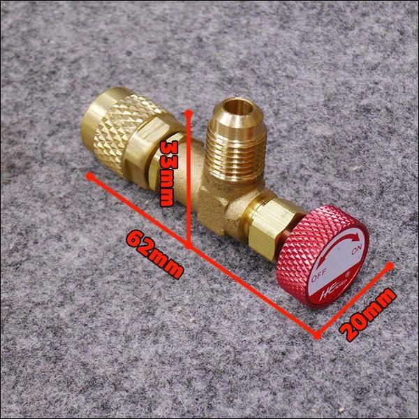 チャージバルブ オス5/16" メス5/16" R32 R410対応 : リペアメーカー Yahoo!店 - 通販 - Yahoo!ショッピング