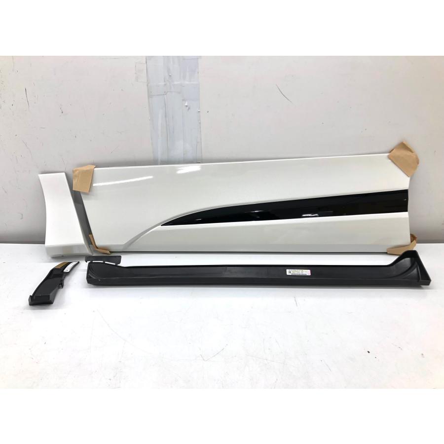 ♪モデリスタ 未使用♪シエンタ NSP170G 純正 サイド ドア パネル スカート 左フロントのみ D2611-48510-A0 パール ...