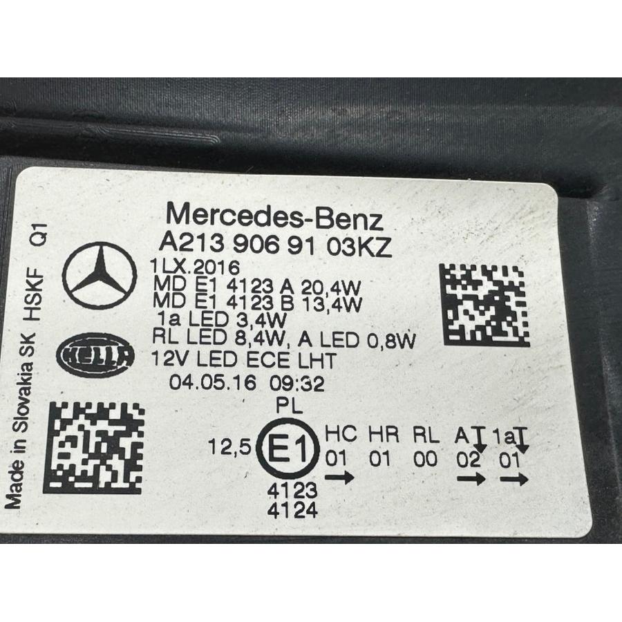 【レンズ綺麗】ベンツ W213 Eクラス 純正LEDヘッドライト 左 A2139069103/A2139066701 （54A-13 ...