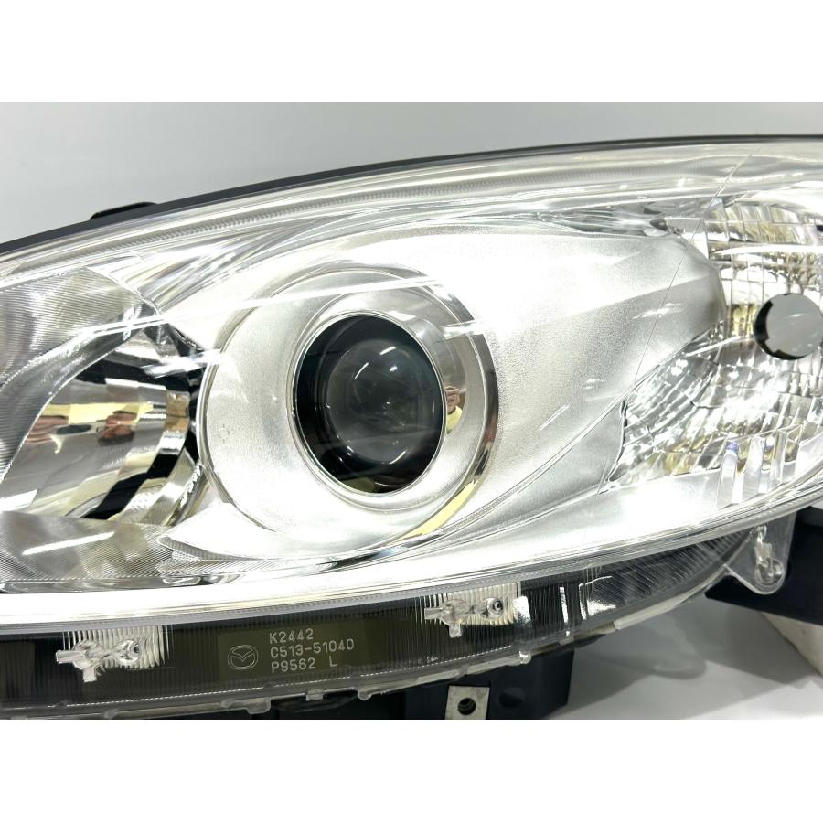 ★研磨美品★ マツダ プレマシー CWEFW CWEAW CWFFW 純正 左 HID ヘッドライト STANLEY P9562 （82A ...