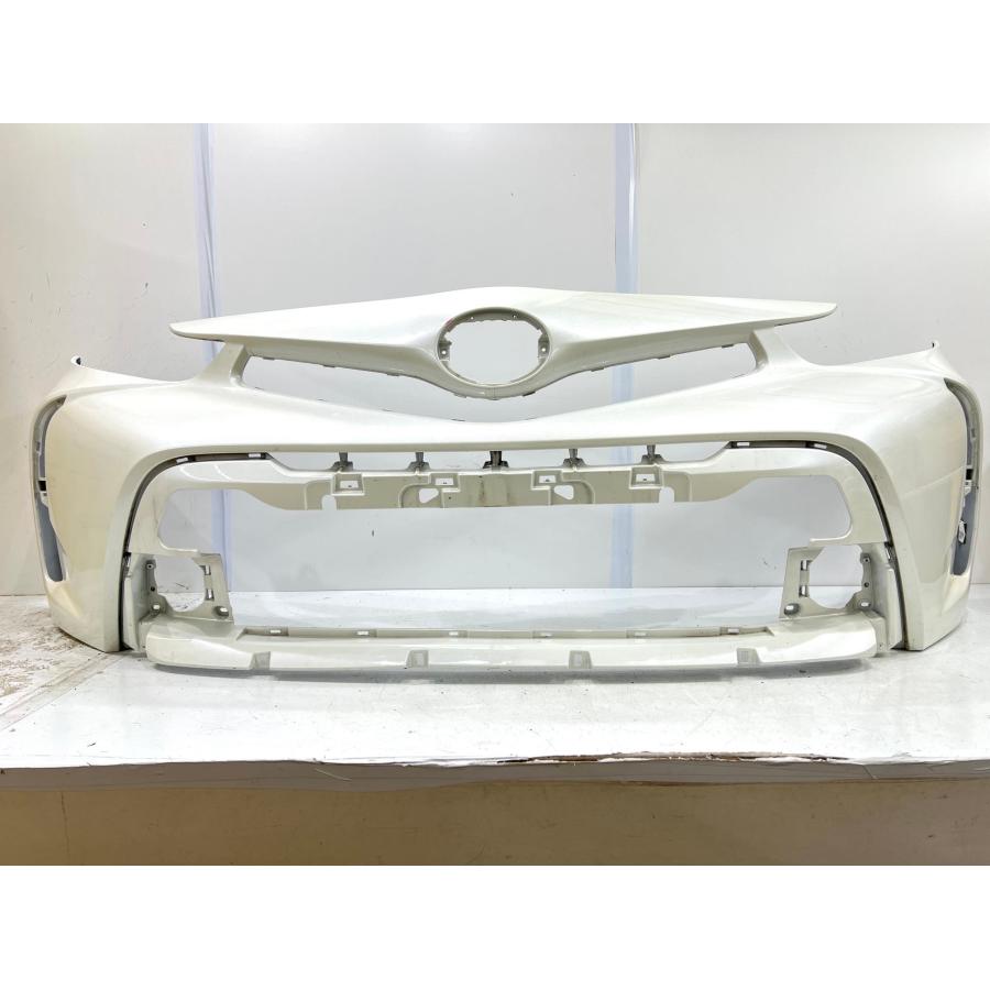 プリウスα ZVW40/ZVW41 後期 純正フロントバンパー パール070 （B28-82） : Reパーツ - 通販 - Yahoo!ショッピング