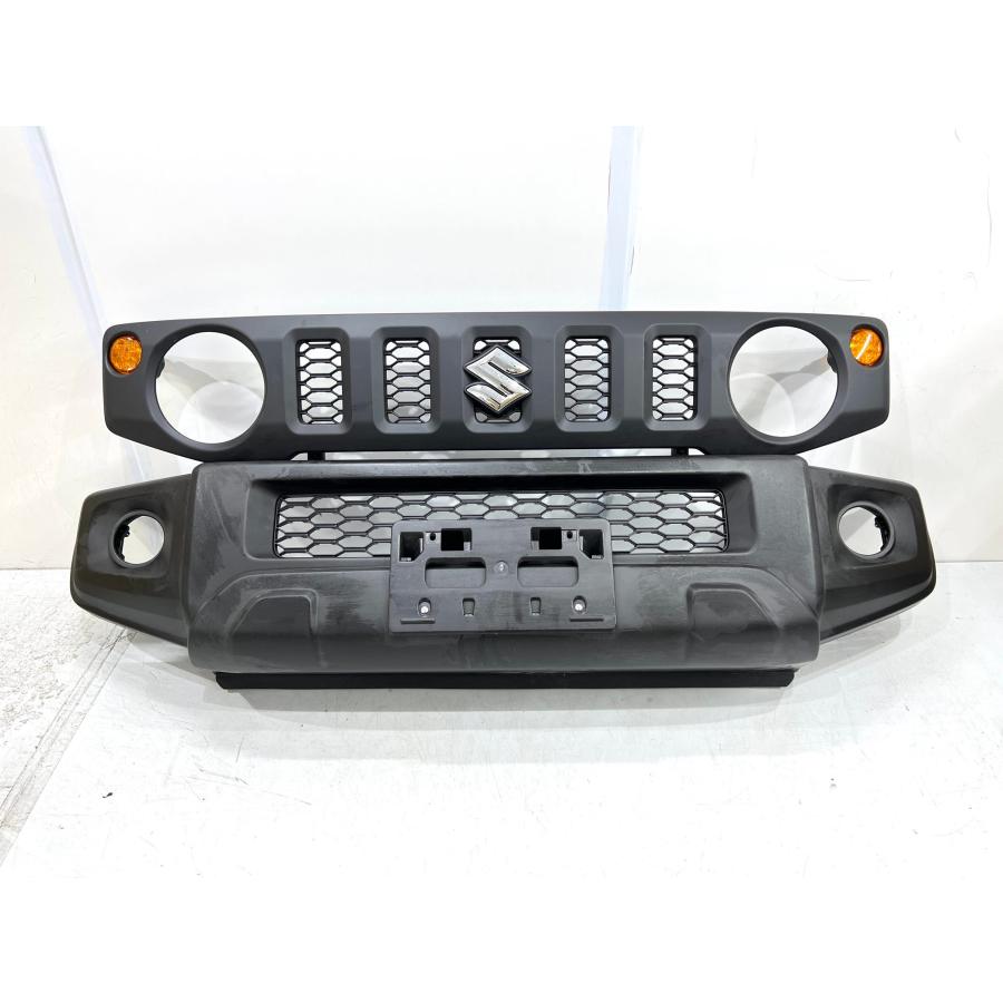 【良品】ジムニーシエラ JB74W 純正フロントバンパー・グリル 素地 71711-78R （B31-28） : Reパーツ - 通販 - Yahoo!ショッピング