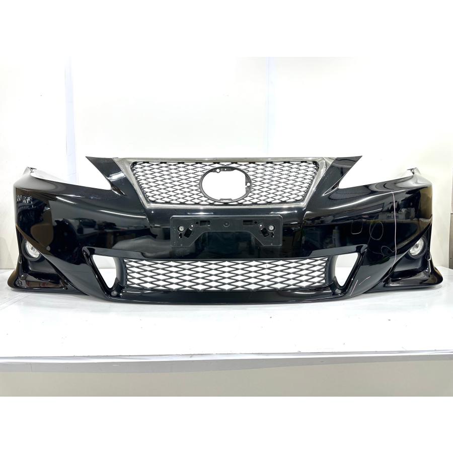 レクサスIS F/スポーツ GSE20 後期 純正フロントバンパー・OPスポイラー付 黒212 52119-53660 （B37-23） : Reパーツ - 通販 - Yahoo!ショッピング