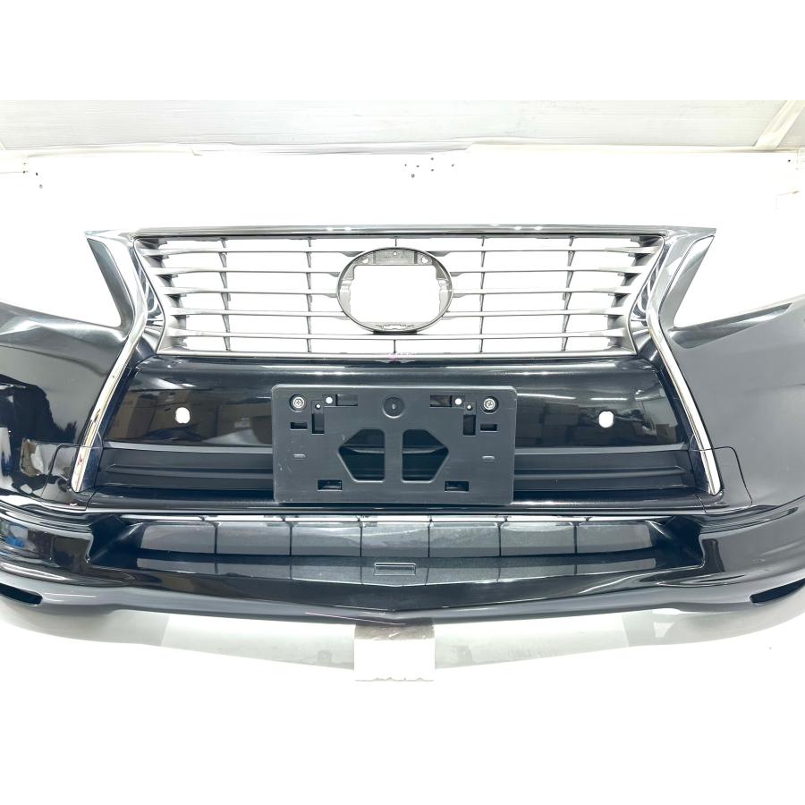 ★社外スポイラー付き★ レクサス RX AGL10 GGL10 中期 純正 フロントバンパー 52119-48470 黒メタ ＜217 ...