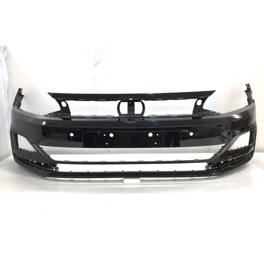 VW フォルクスワーゲン POLO ポロ AW系 純正 フロントバンパー 2GS.807.221 ブラックメタ（B42-79m） : Reパーツ - 通販 - Yahoo!ショッピング