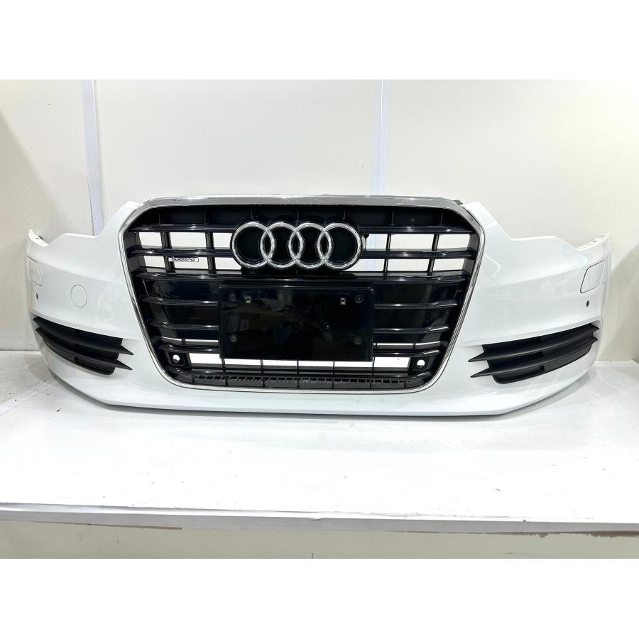 アウディ A6 4G 純正フロントバンパー パール 4G0807437 （B60-44） : b60-44 : Reパーツ - 通販 ...