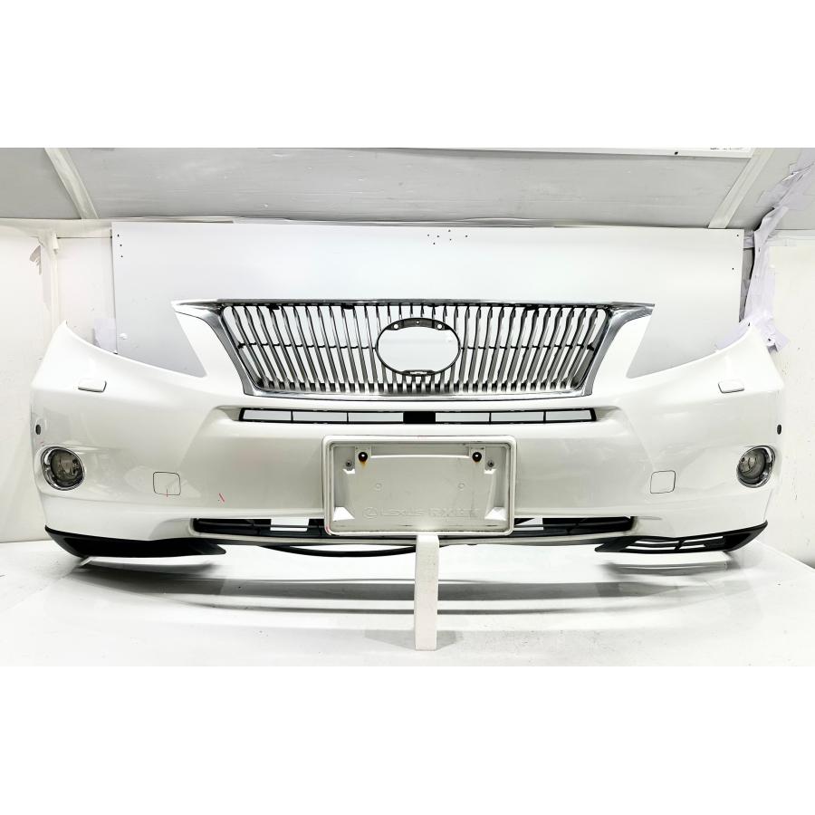 レクサス RX AGL10 GGL10 前期 純正 フロントバンパー 52119-48371 パール ＜077＞ （B66-10） : b66 ...