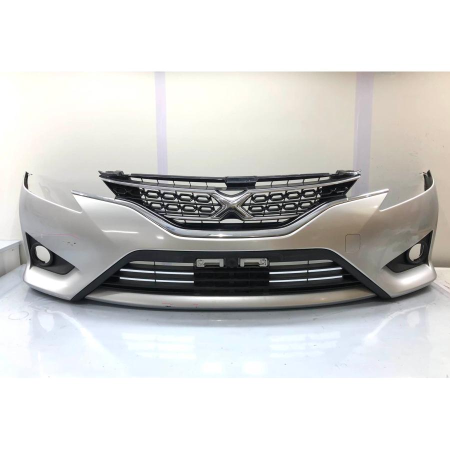 トヨタ マークX GRX130 中期 純正 フロントバンパー〈ポール穴有〉52119-22B10 シルバー（B90-99m） : b90-99 : Reパーツ - 通販 - Yahoo!ショッピング