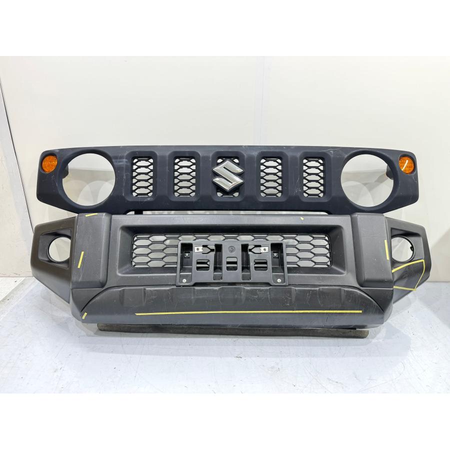 ジムニー JB64W 純正フロントバンパー・グリル 素地 71711-77R/72111-78R0 （B98-36） : Reパーツ - 通販 - Yahoo!ショッピング